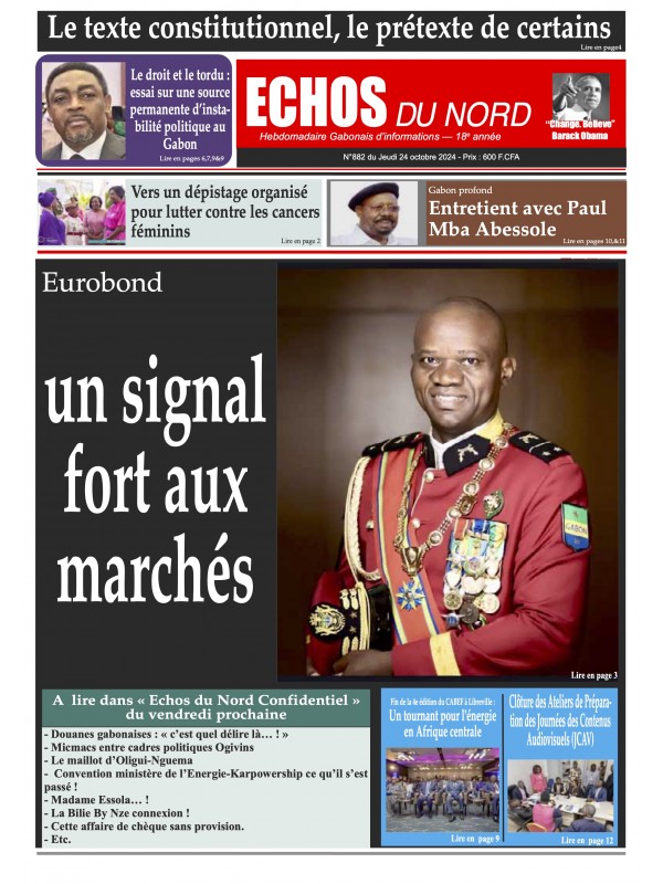 Echos du Nord 24/10/2024 - E-kiosque SODIPRESSE